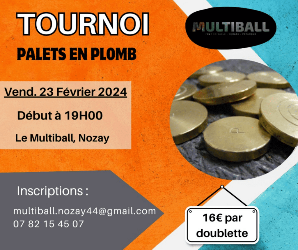 TOURNOI PALETS EN PLOMB - Multiball
